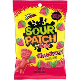 SOUR PATCH PEG STRAWBERRY 8OZ 12