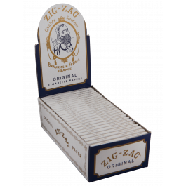 ZIG ZAG PAPER WHITE 24CT - CIGARETTES PAPERS - CATEGORIES