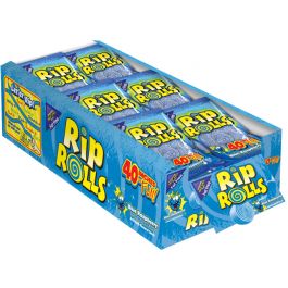 RIPS ROLLS BLUE RASPBERRY 24CT