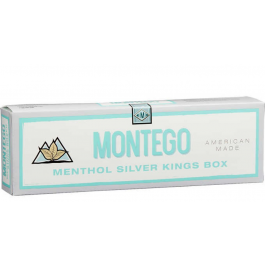 MONTEGO MENTHOL SILVER KING BOX
