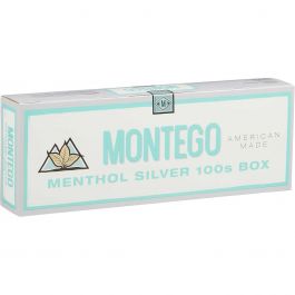 MONTEGO MENTHOL SILVER 100 BOX - CIGARETTES - CATEGORIES