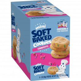 PIL CONFETTI COOKIES 3OZ 6CT - SNACKS - CATEGORIES