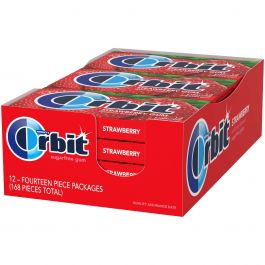 ORBIT STRAWBERRY REMIX 12CT