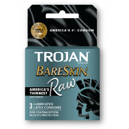 TROJAN BARE SKIN RAW 6CT - HEALTH HYGIENE & BEAUTY - CATEGORIES
