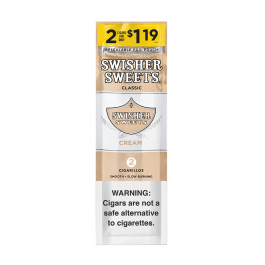 SWISHER 2F1.19 CREAM 30/2PK