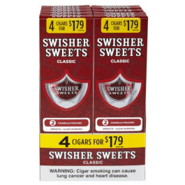 SWISHER 4/1.79 REGULAR 10/4PK - CIGARETTES - CATEGORIES