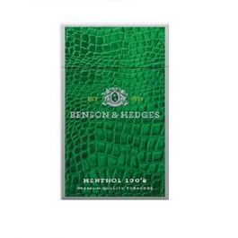 BENSON AND HEDGES MENTHOL 100 BO