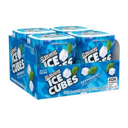 ICE BREAKER CUBES PEPPERMINT 4CT