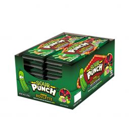 SOUR PUNCH STRAW PICKLE 12CT