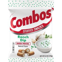 COMBOS PEG RANCH/PRET 6.3OZ - SNACKS - CATEGORIES