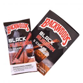 BACKWOODS 5PK BLACK RUSSIAN 8CT - CIGARETTES - CATEGORIES