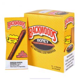 BACKWOODS 3PK HONEY 10CT