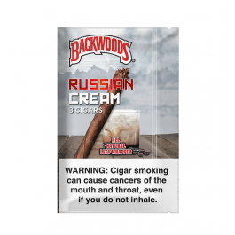 BACKWOODS 3PK RUSSIAN CREAM 10CT