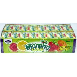 MAMBA MINI FRUIT SOUR CHEW 48CT