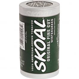 SKOAL FINE CUT WINTERGREEN 5CT