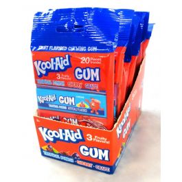 KOOL-AID GUM 3 FLAVORS 10CT