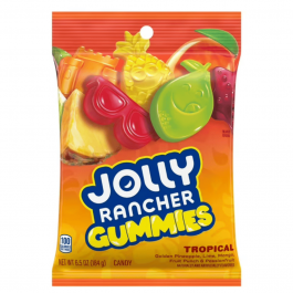 JR PEG GUMMIES TROPICAL 6.5OZ 12