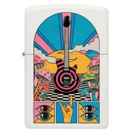 ZIPPO LIGHTER RETRO MUSIC DESIGN