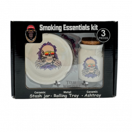 GLASS ASHTRAY BIKE CMK17 3PK 1CT