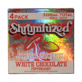 SHRUMFUZED 4PK WHITE CHOC 10CT