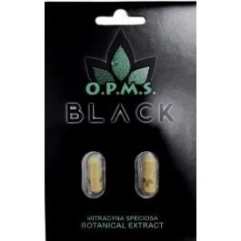 OPMS CAPSULES BLACK 2PK 10CT