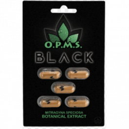 OPMS CAPSULES BLACK 5PK 10CT