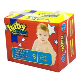 SELECT BABY DIAPERS SMALL 15CT