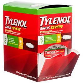 TYLENOL SINUS SEVERE 2PK 25CT - MEDICINE - CATEGORIES