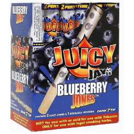 JUICY JAY'S CONE BLUEBERRY 24/2