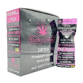 STICKY GREEN PREM ROLLS PINE 10C