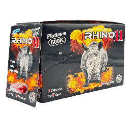 RHINO 11 PLATINUM 500K 24CT