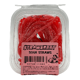 ACC SOUR STRAW TUB STRAWBERRY 5O