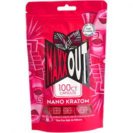 MAXXOUT CAP RED BORNEO 100CT
