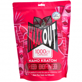 MAXXOUT CAP RED BORNEO 1000CT