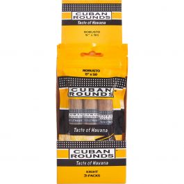 CUBAN ROUNDS ROBUSTO 8/3PK