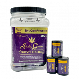 STICKY GREEN PR 1G SINGLES 20CT