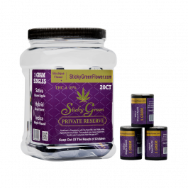 STICKY GREEN PR 1G SINGLES 20CT