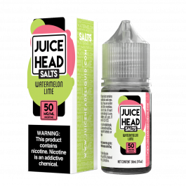 JUICE HEAD 30ML SALTS WATERMELON LIME 50MG