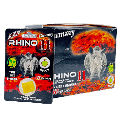 RHINO 11 GUMMY 24CT - MEDICINE - CATEGORIES