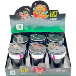 GLASS LED FULL PRINT ASH28 6CT