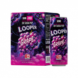 LOOPER DRINK SELTZER GRAPE 4CT