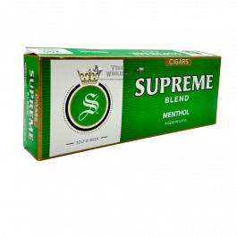 SUPREME F.CIGAR MENTHOL 100 BX