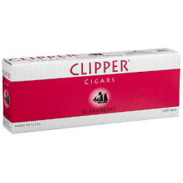 CLIPPER F.CIGAR STRAWBERY 100BOX - CIGARETTES - CATEGORIES