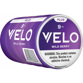 VELO PLUS 9MG WILD BERRY 5CT