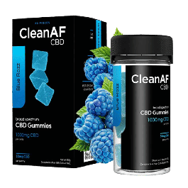 CLEANAF GUMMY CBD BLUE RAZZ 1CT