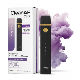 CLEANAF DISP 1G PURPLE HAZE 5CT - HEMP - CATEGORIES