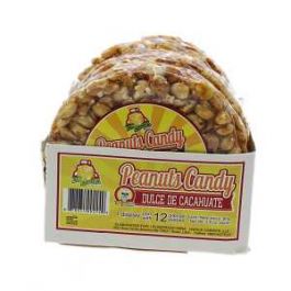 AZTECA PEANUTS PATTY 80GR 12CT