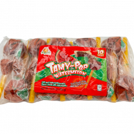 AZTECA TAMY POP WATERMELON 10CT - MEXICAN CANDY & SNACKS - CATEGORIES
